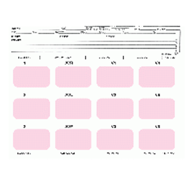 Versatile ECG Mount Sheet – 8½" x 11", Landscape Orientation - Modul Usa