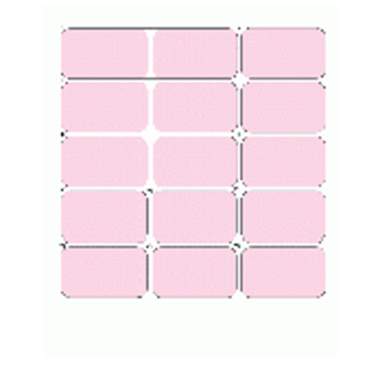 ECG Mount Sheet with Split Lead Boxes and Vertical Labels