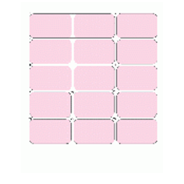 ECG Mount Sheet with Split Lead Boxes and Vertical Labels
